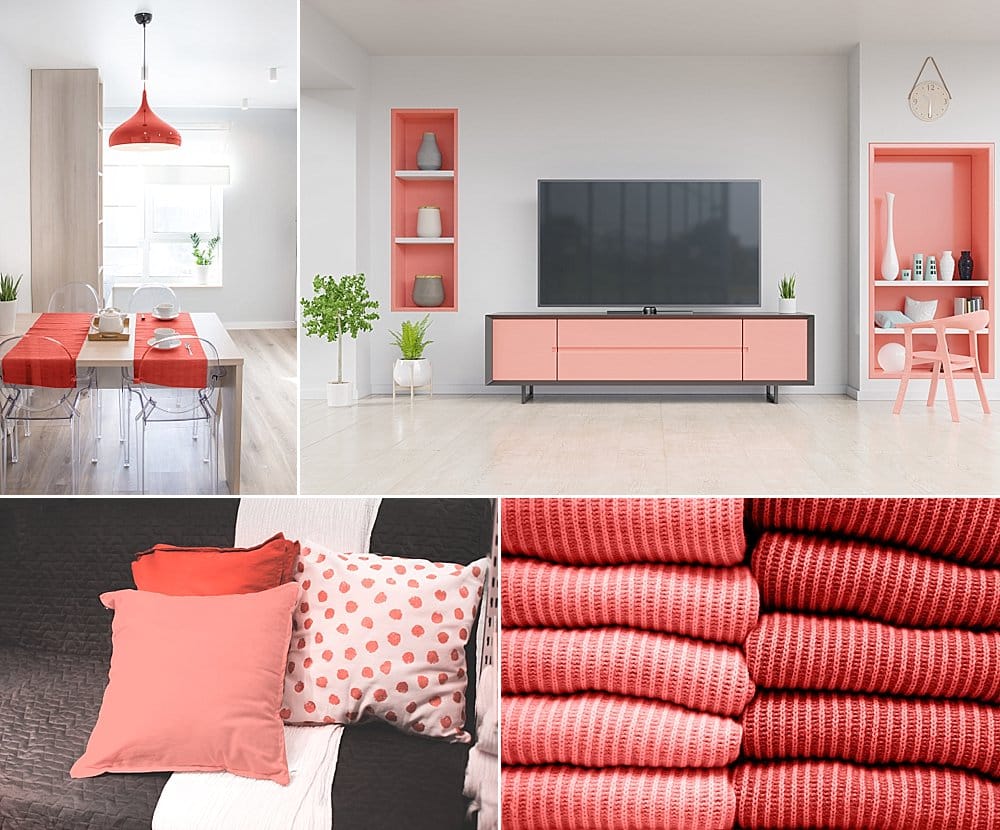 Incorporating More Living Coral into Your Home - WPL Interior Design