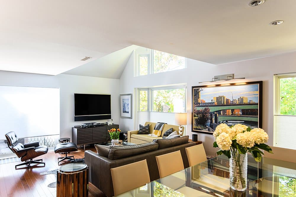 WPL Interior Design Portfolio | Bi-level Modern Condo in Philadelphia