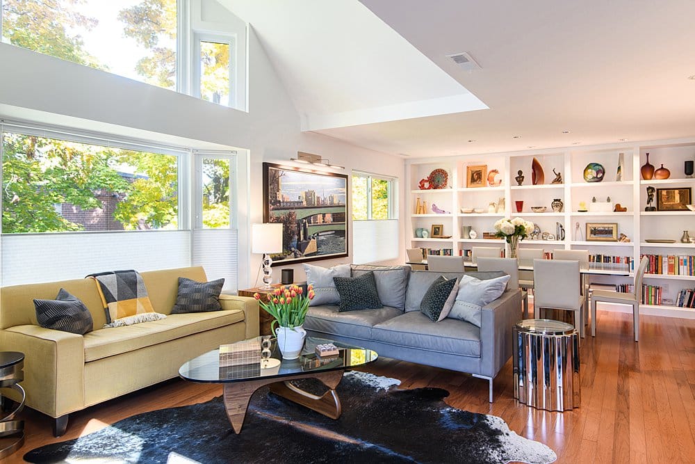 WPL Interior Design Portfolio | Bi-level Modern Condo in Philadelphia